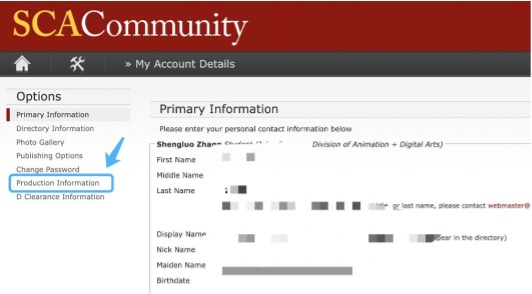 Production Number – John C. Hench Division of Animation + Digital Arts