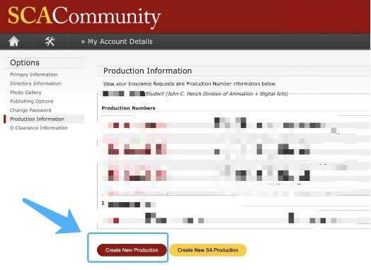 Production Number – John C. Hench Division of Animation + Digital Arts